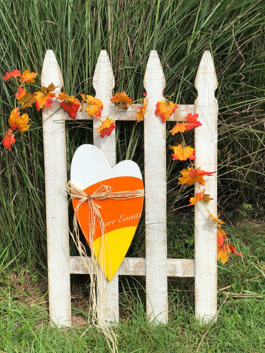Candy Corn Fall Decor Fall Decorations Crooked Heart Candy Corn ...