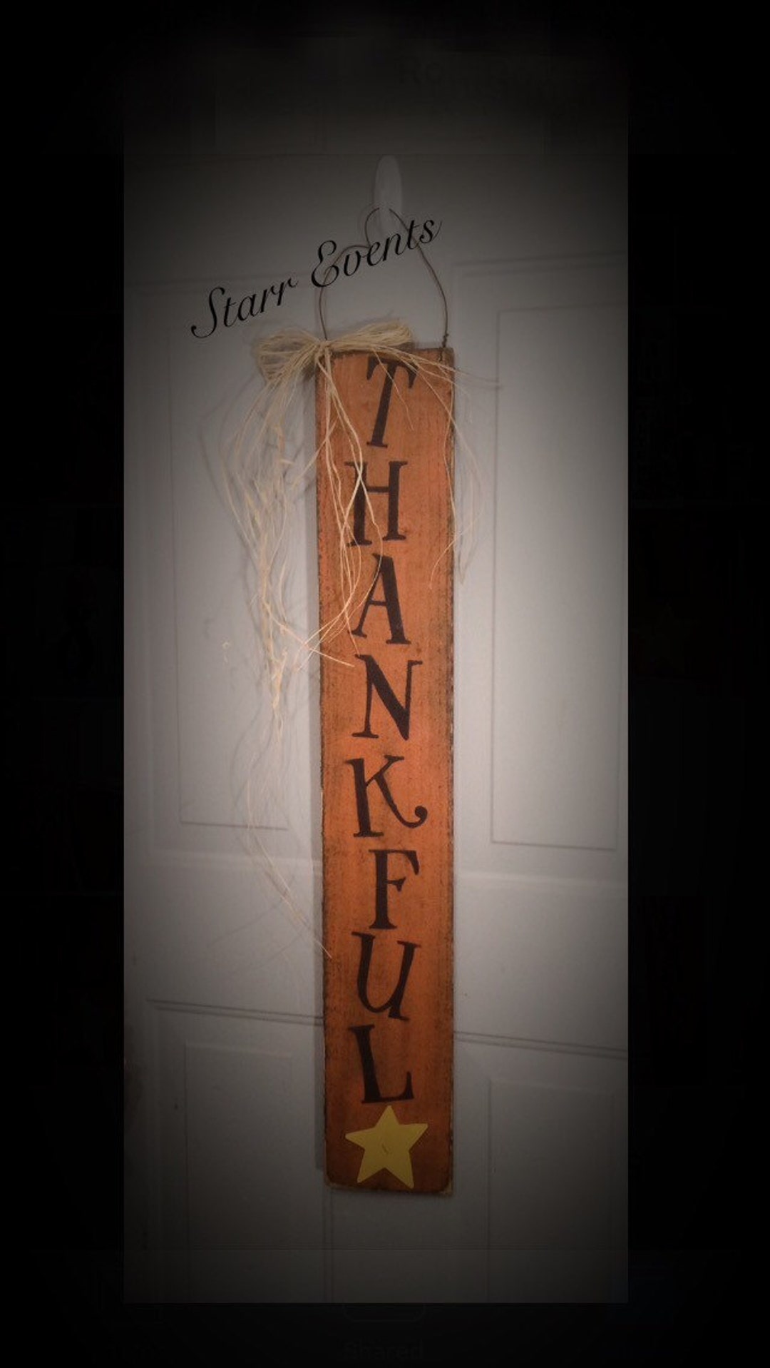 Fall Decorations. Fall Signs. Thankful Sign. Fall Decor. Thanksgiving ...