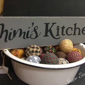 Mimi's Kitchen Sign. Rustic Kitchen Signs. Kitchen Decor. Rustic Decor ...