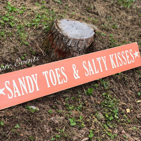 Sandy Toes and Salty Kisses - Etsy