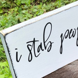 I Stab People for a Living Sign. Phlebotomy Sign. Phlebotomist Gift ...