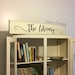 The Library Sign. Rustic Library Decor. Distressed Sign. Rustic Signs ...