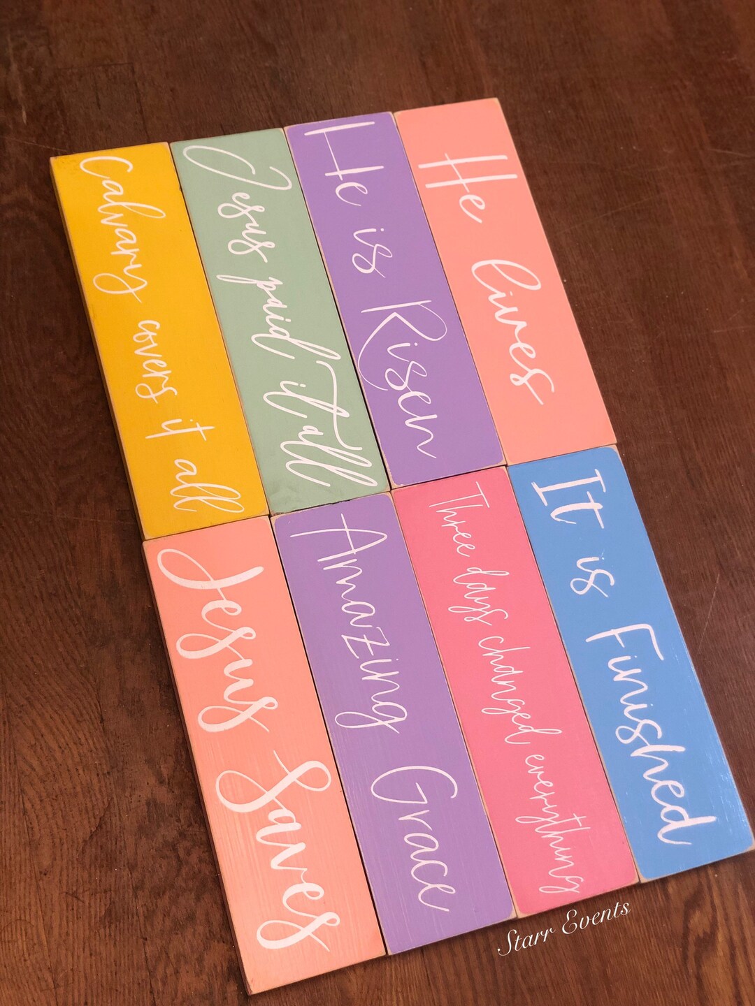 12" Religious Easter Signs. Religious Easter Decorations. Easter Decor ...