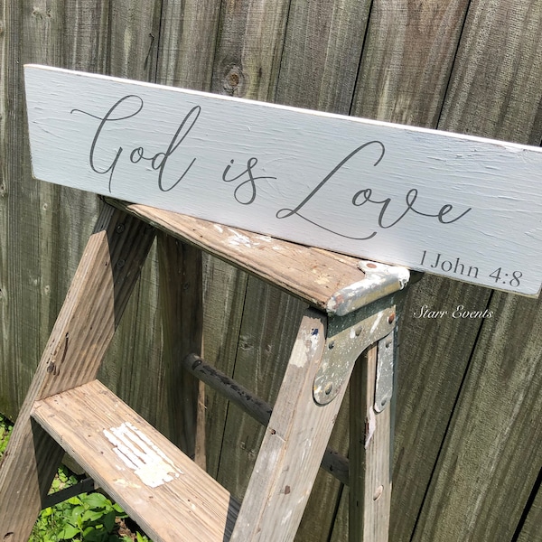 Biblical Farmhouse Signs - Etsy