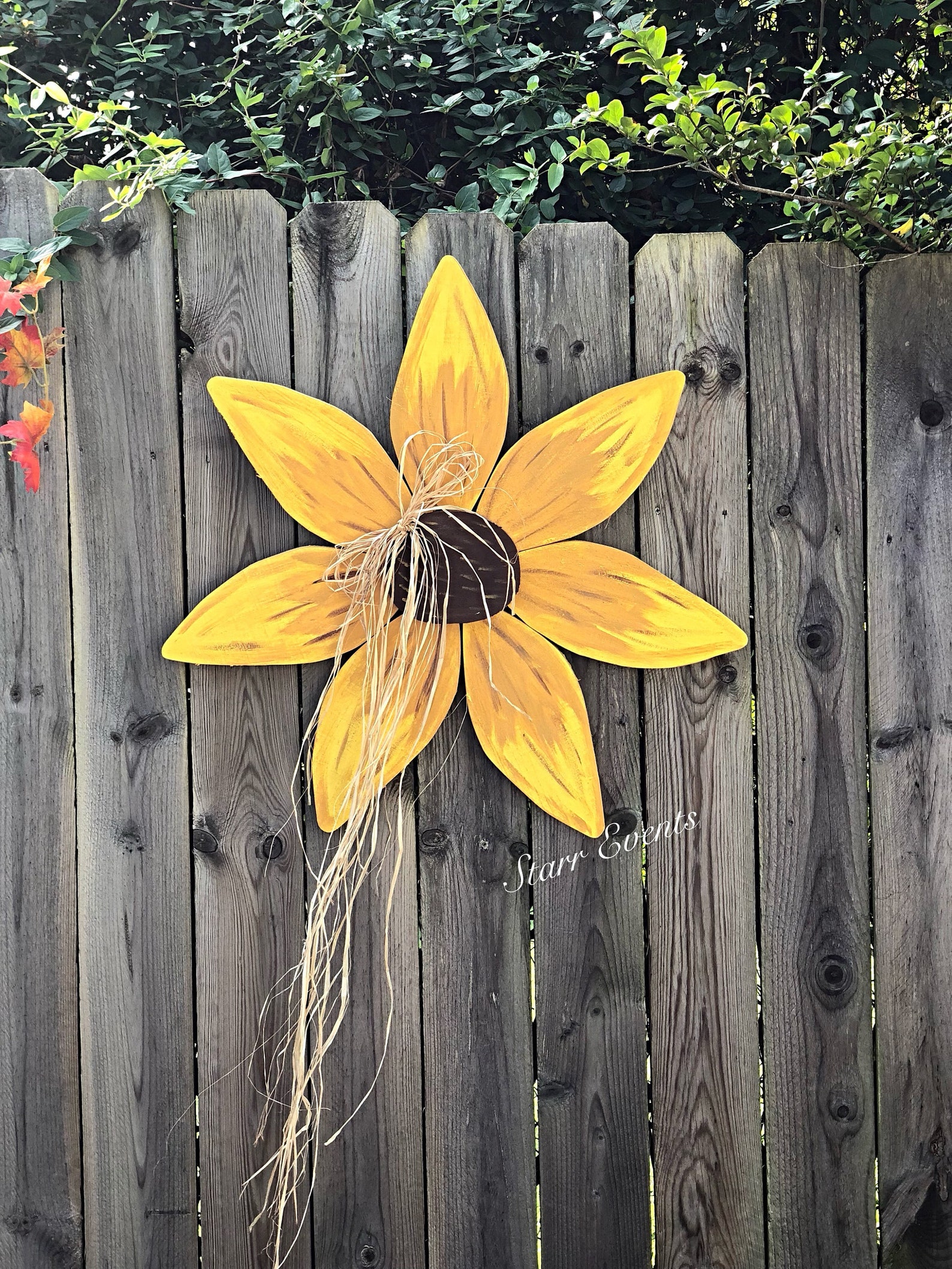Summer Decor. Large Wooden Sunflowers Rustic Summer - Etsy