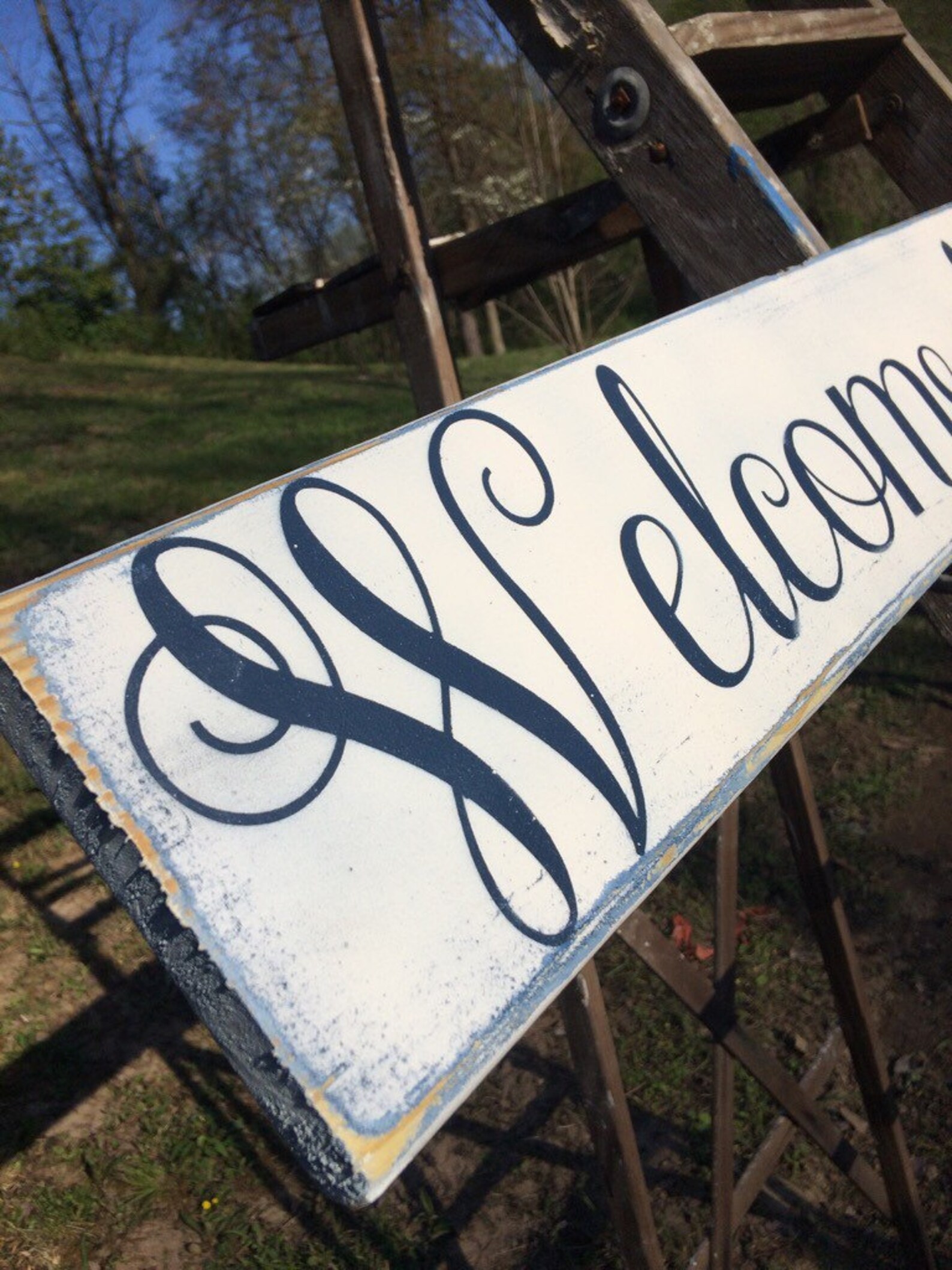 Welcome Sign. Welcome to Our Home Sign. Rustic Signs. | Etsy