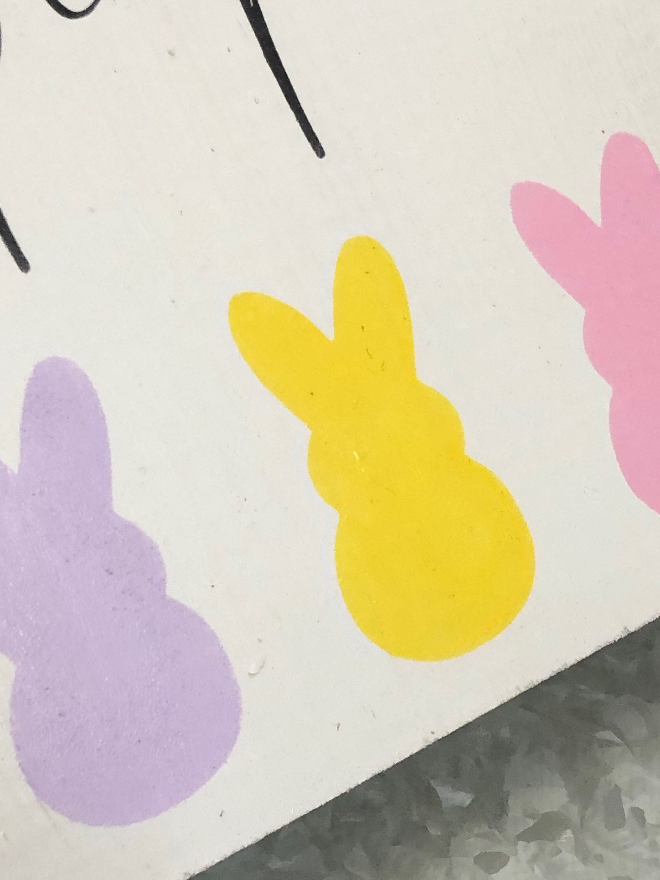 Hello peeps sign. Easter decorations. Easter decor Easter | Etsy