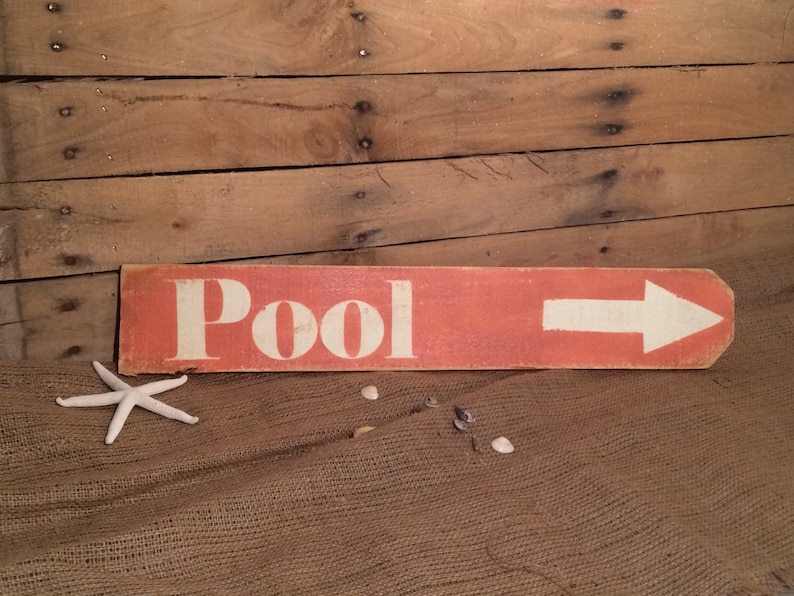 Pool Signs. Pool Decor. Swimming Pool Signs. Wooden Sign Great - Etsy