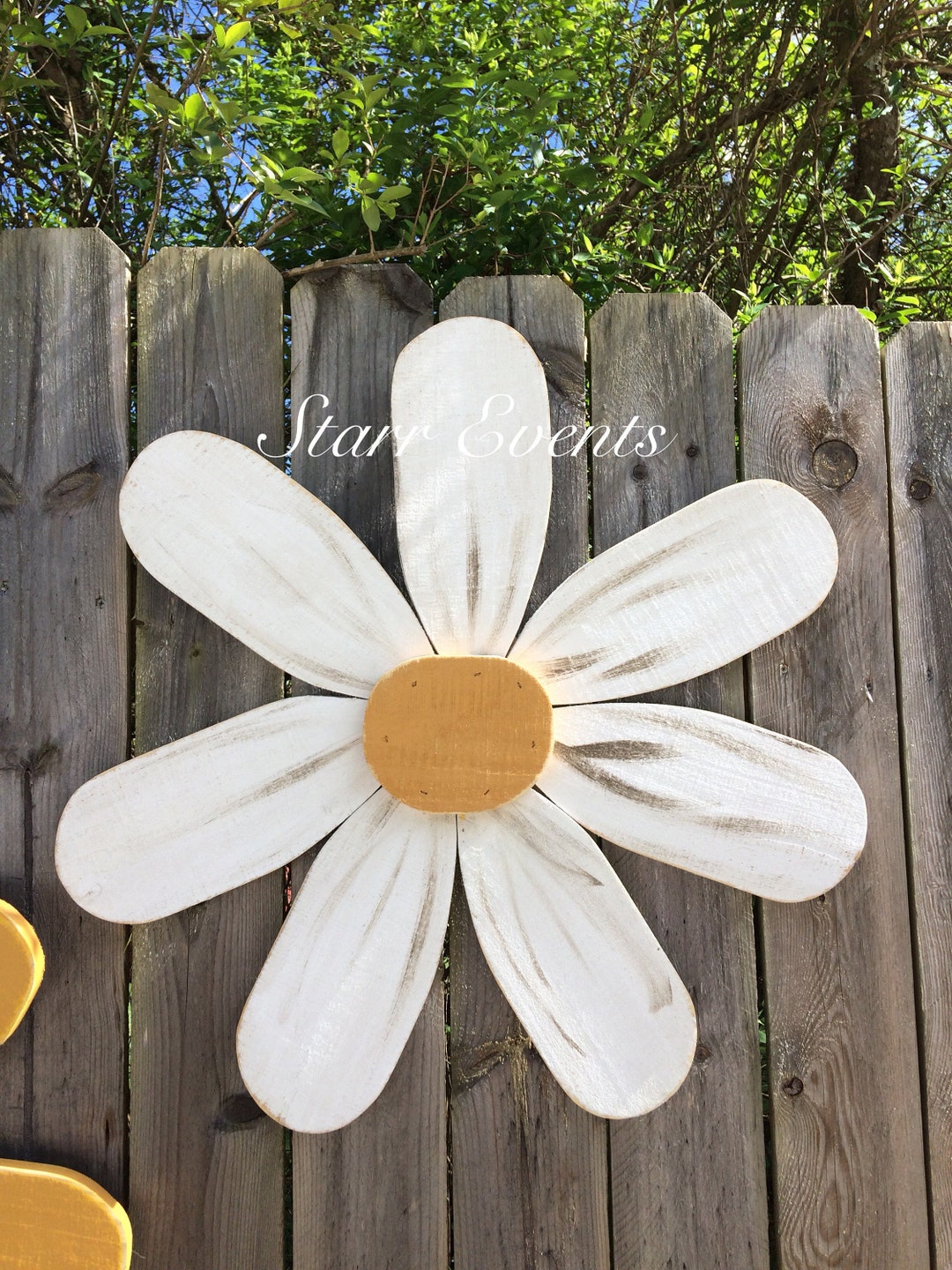 Large Wood Daisy Mother's Day Gifts Large Wooden Flowers Gifts for Mom ...