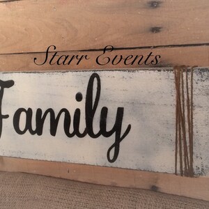 Rustic Family Signs. Farmhouse Decor Primitive Signs. Kitchen Signs ...
