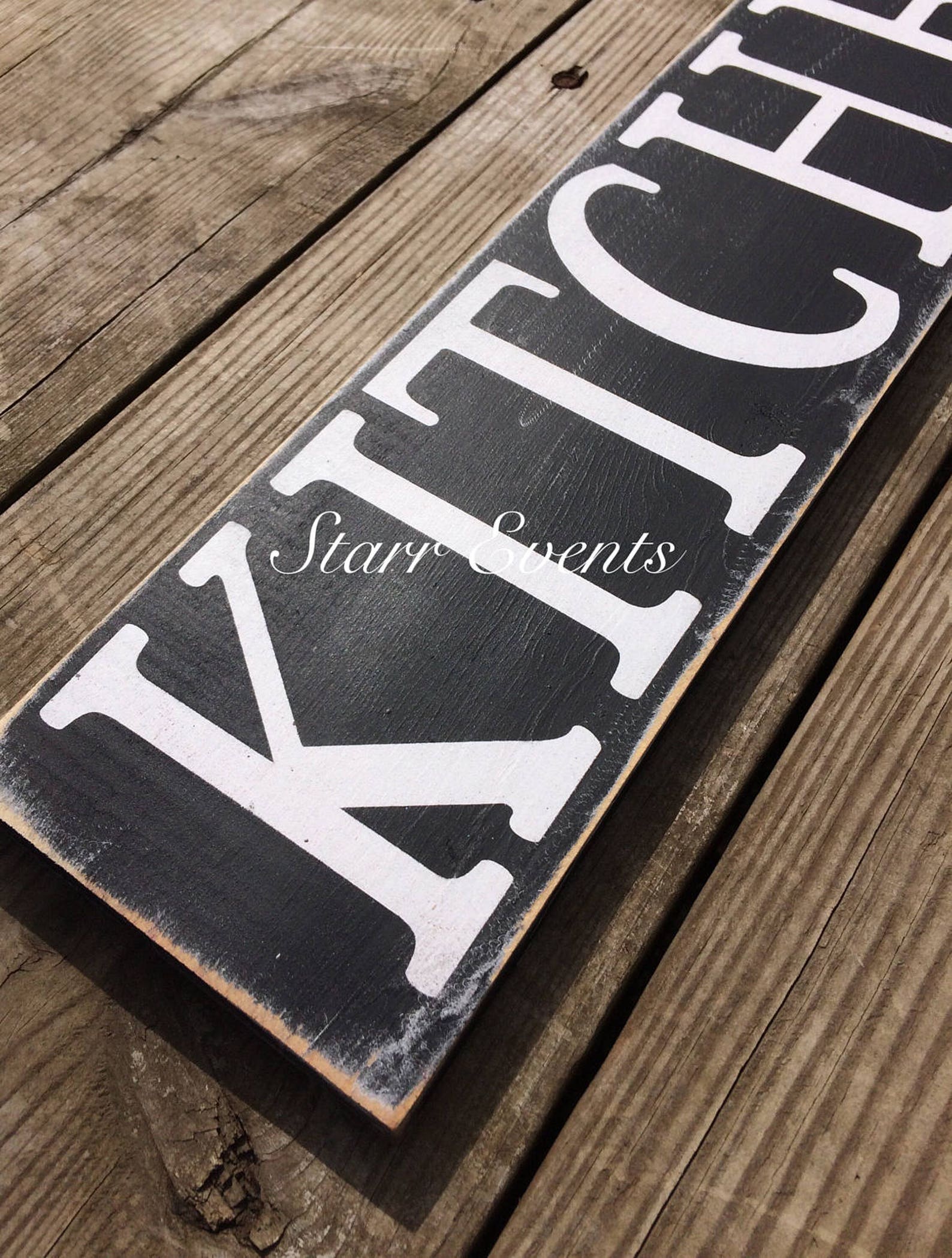 Rustic Kitchen Sign. Rustic Kitchen Decor. Choose Your Own Colors! Farm ...