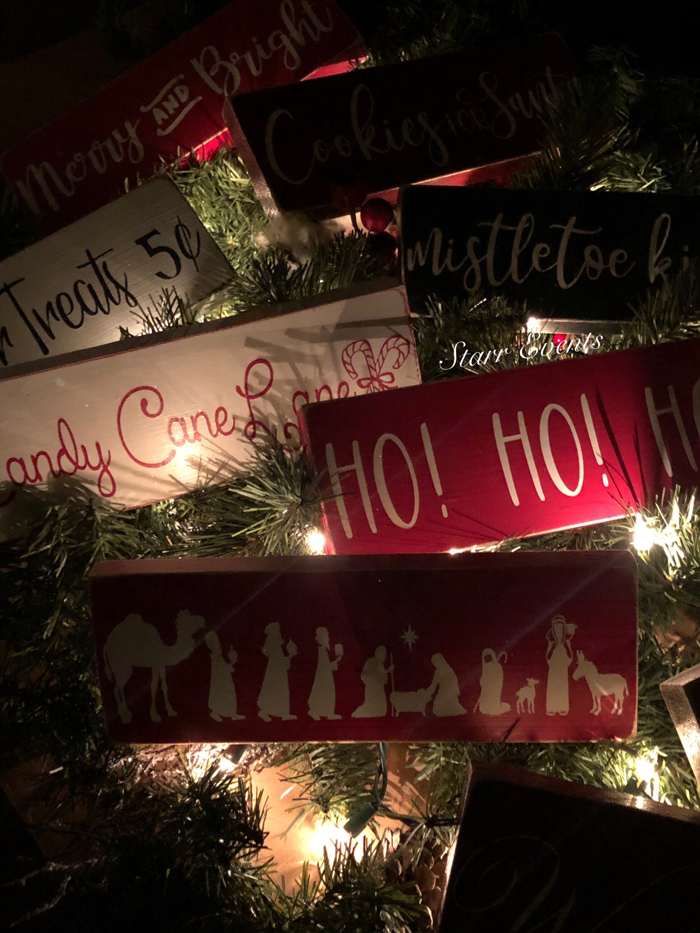 10 Rustic Christmas signs Christmas decorations Rustic | Etsy