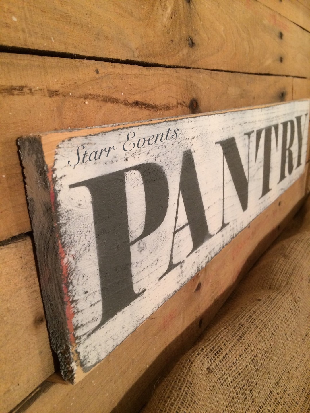 Rustic Pantry Signs - Distressed Kitchen Signs - Farmhouse Decor ...