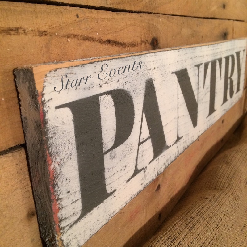 Farmhouse Pantry Sign - Etsy