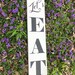 Lets Eat Sign. Farmhouse Kitchen Signs. Kitchen Decor. Rustic - Etsy