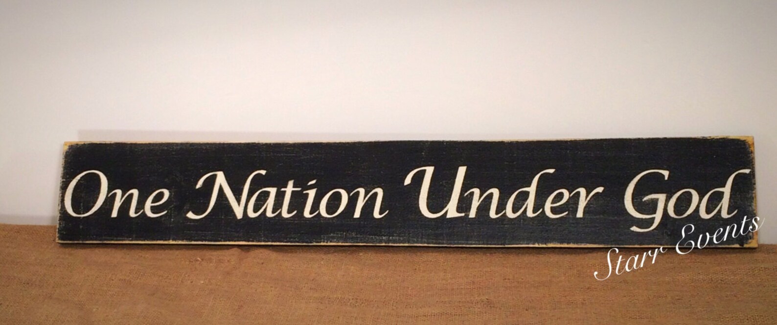 July 4th Decor. One Nation Under God Sign. Patriotic Signs. - Etsy