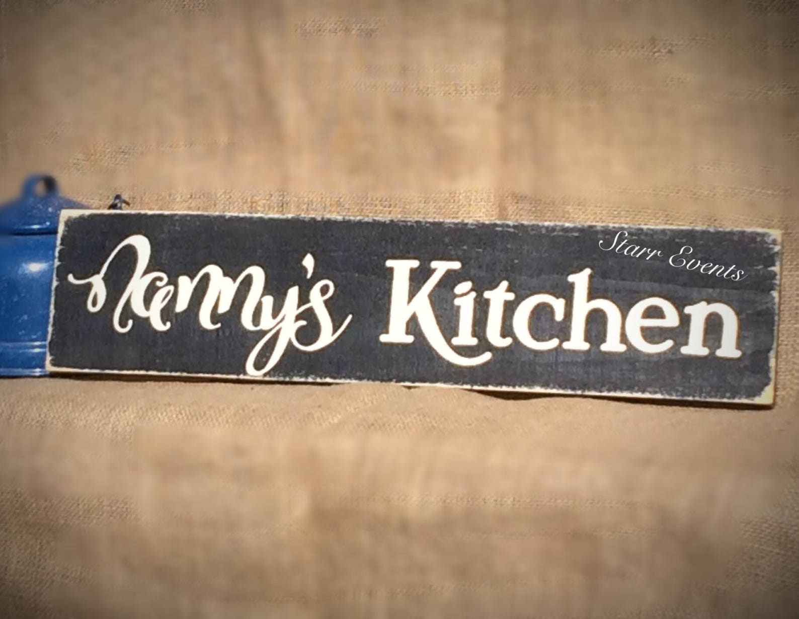Nanny's Kitchen Sign. Rustic Kitchen Signs. Kitchen Decor Personalized ...