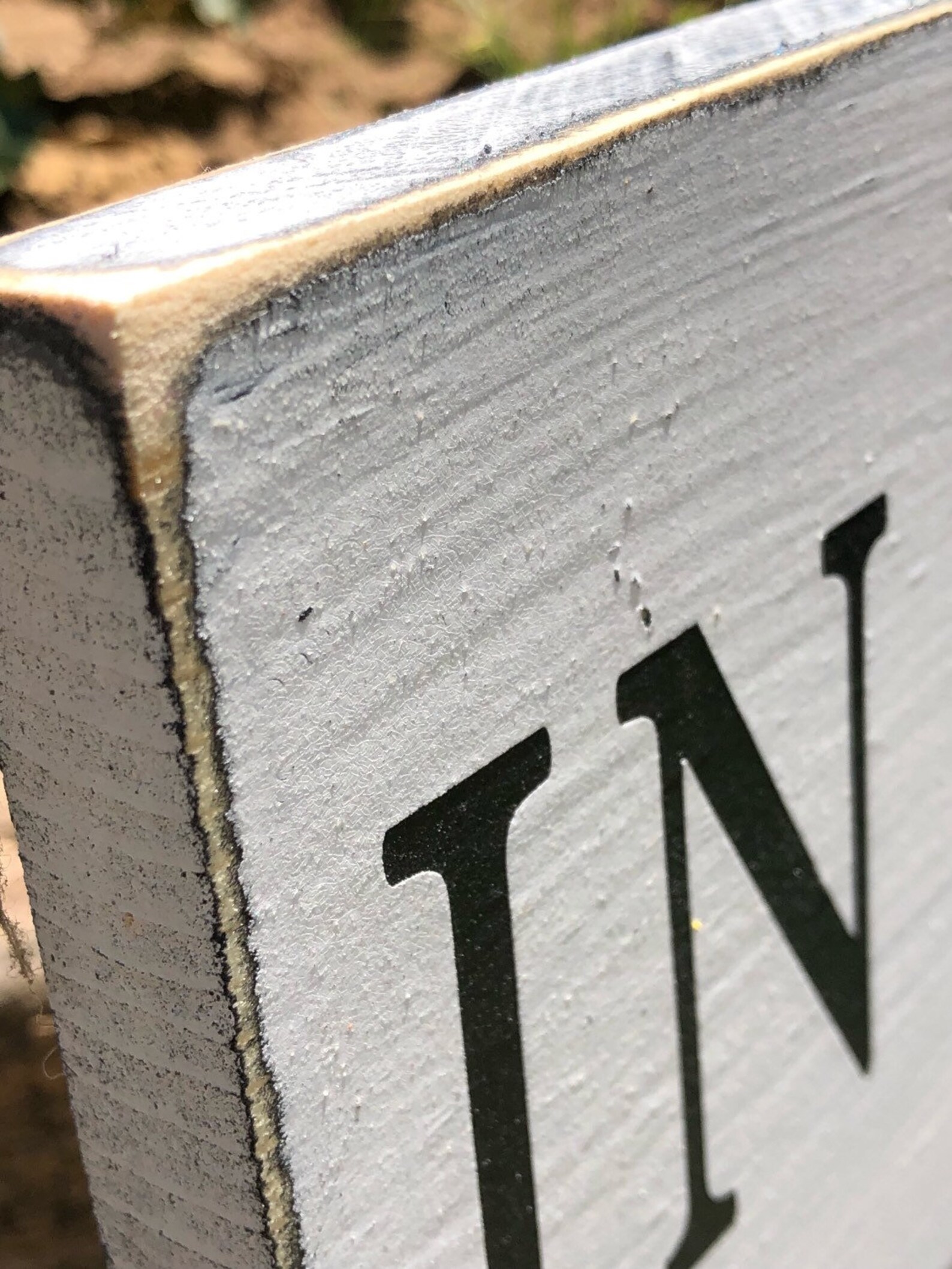 In Christ Alone Sign. 4' Rustic Signs in Christ Alone My | Etsy