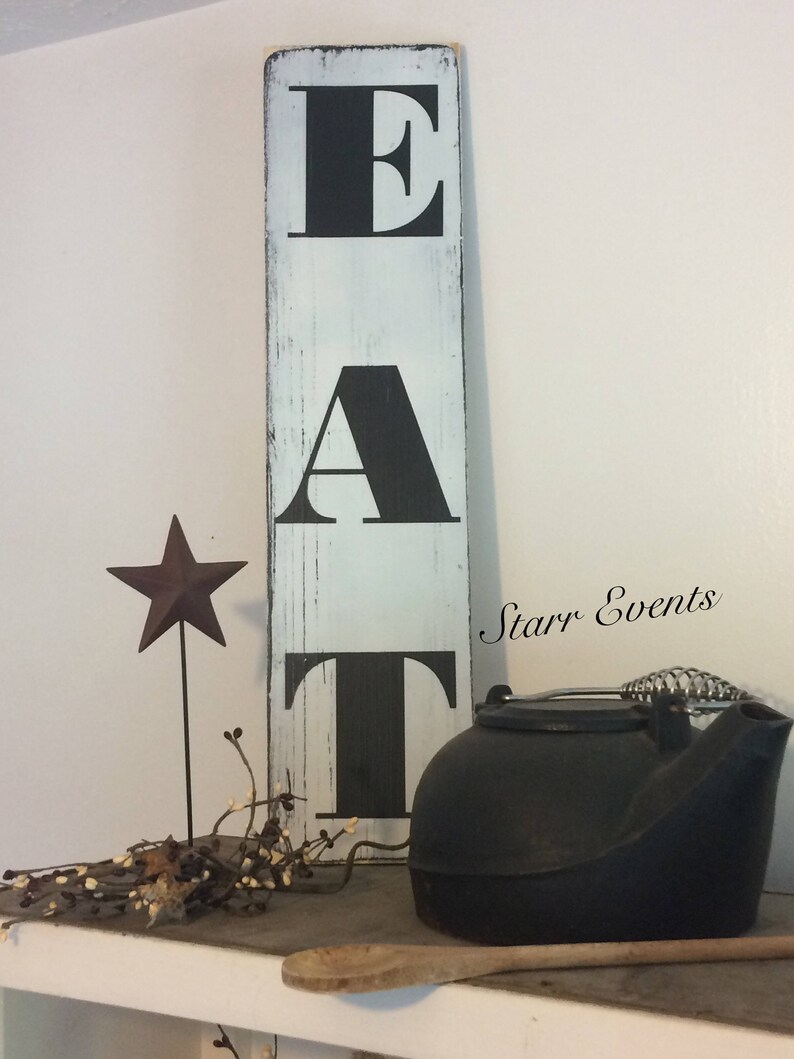 Eat Sign. Kitchen Signs. Kitchen Decor. Farm Signs. Farm | Etsy