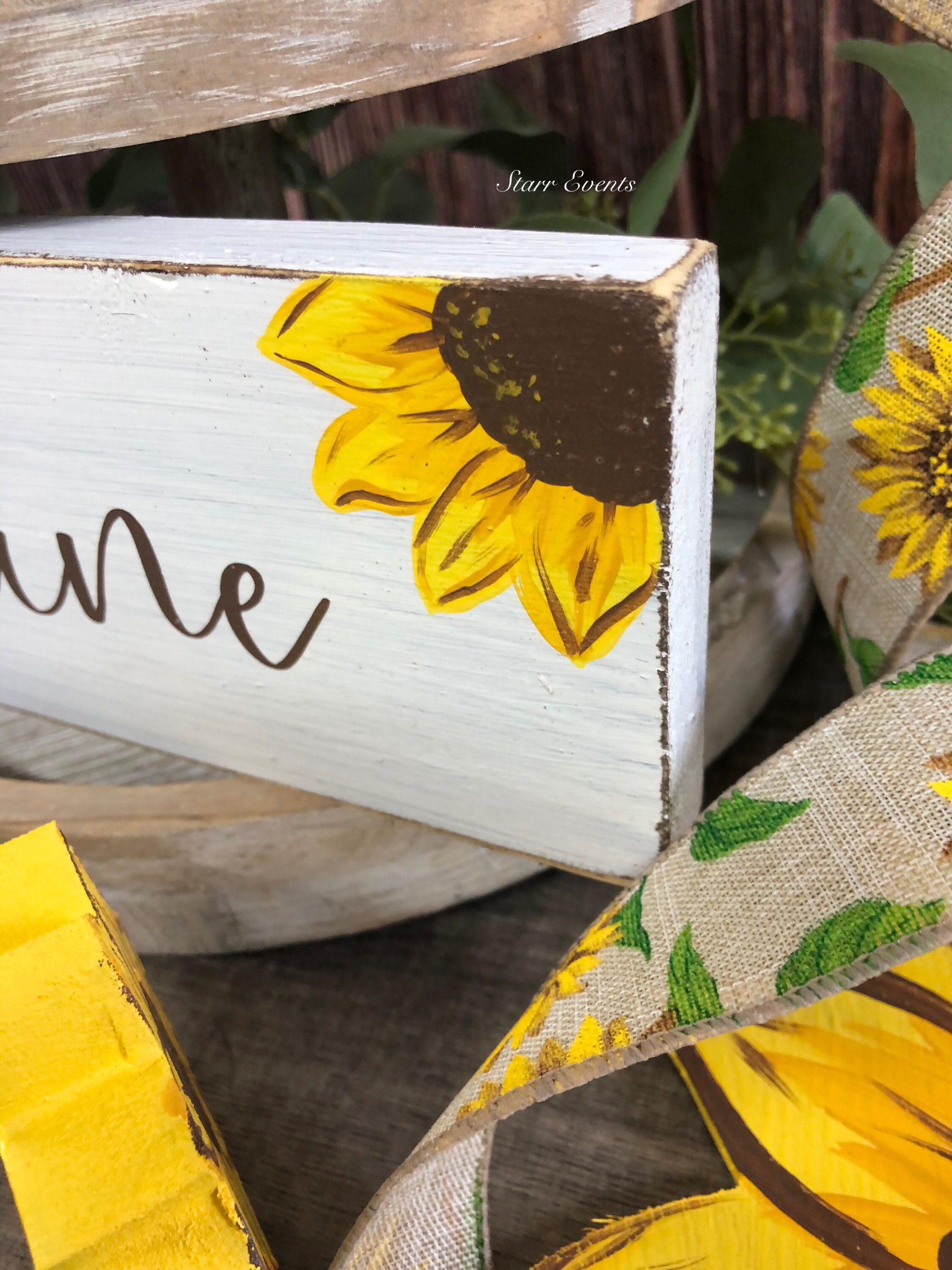 10" You Are My Sunshine Sign. Signs With Sunflowers. Sunflower Decor ...