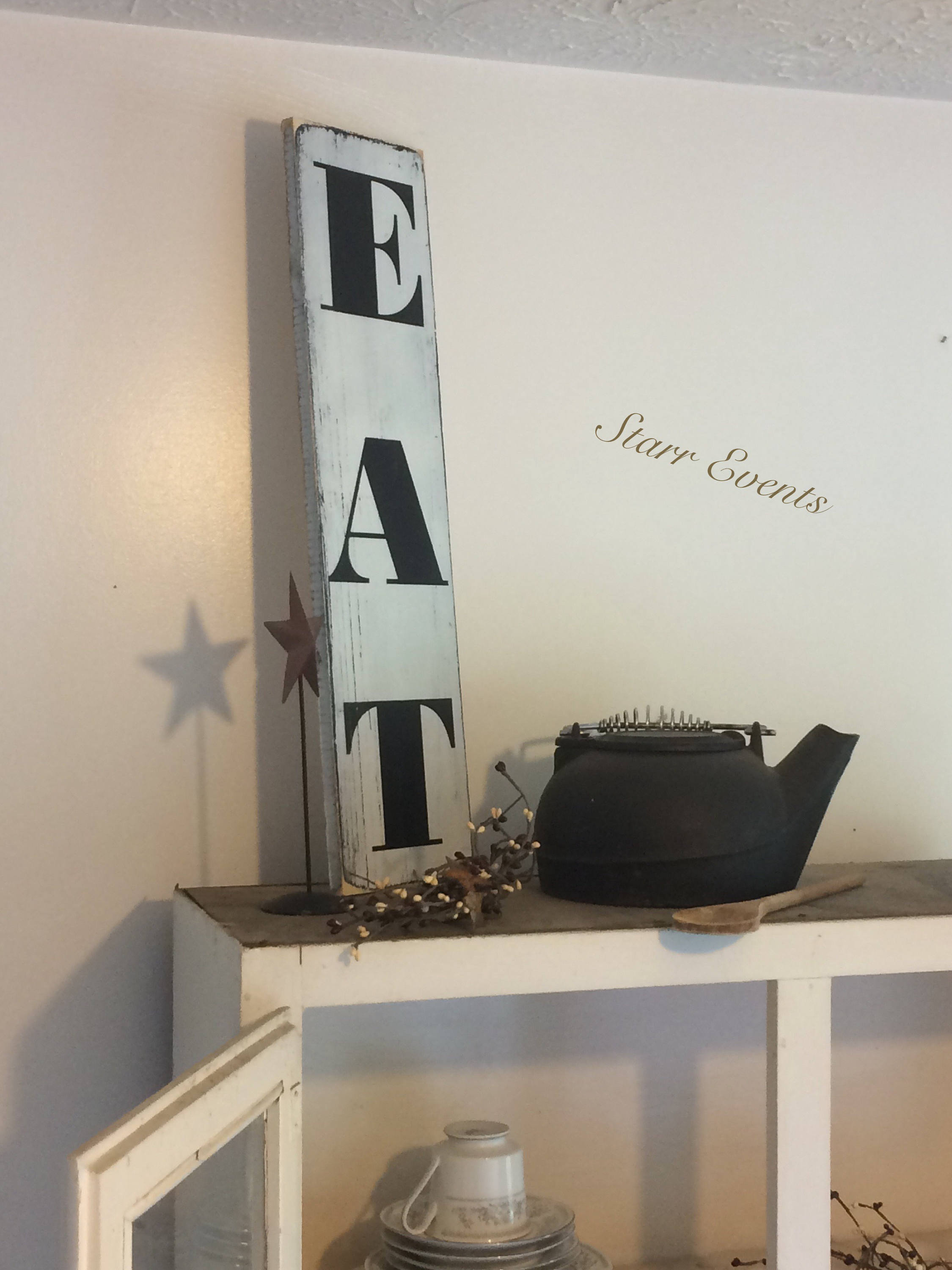 Eat Sign. Kitchen Signs. Kitchen Decor. Farm Signs. Farm Decor. Rustic ...