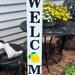 Lemon Welcome Sign. Porch Signs Vertical Welcome Lemon Sign. - Etsy