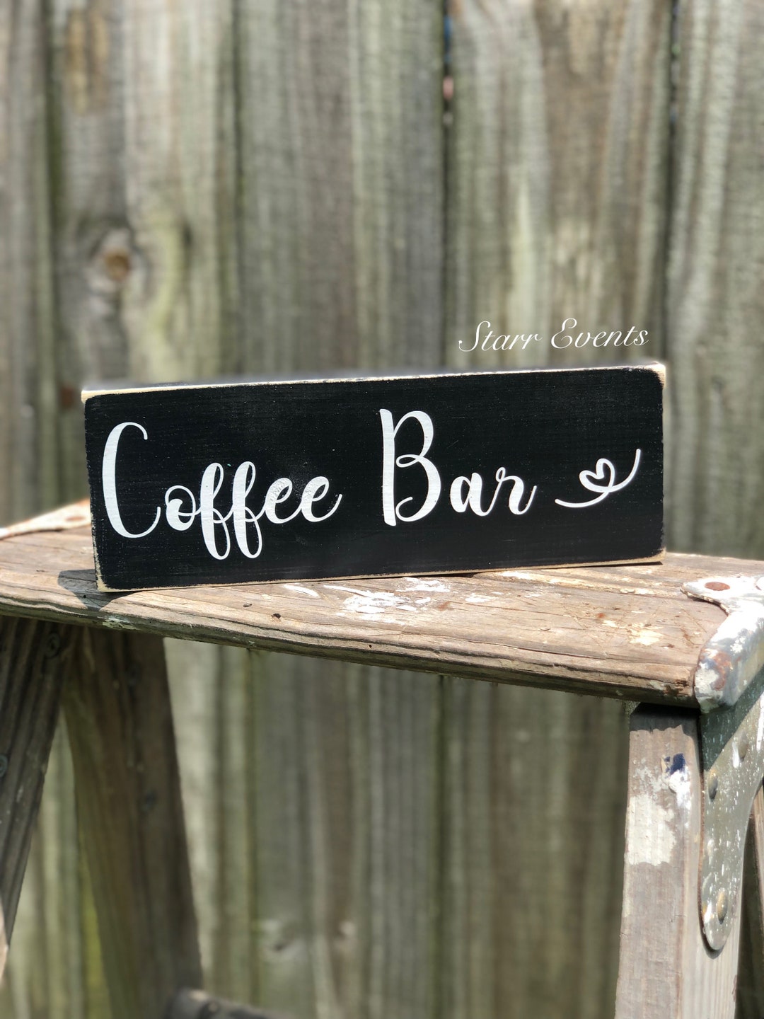 Coffee Bar Sign 10" Coffee Signs for the Kitchen. Signs for Coffee ...