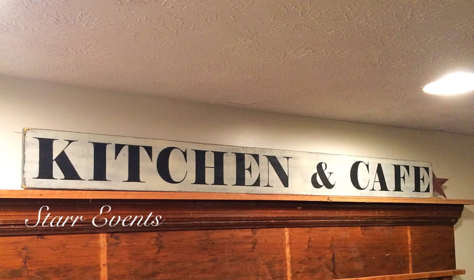 Kitchen Signs. 4 Foot. Kitchen and Cafe Sign. Rustic Signs. | Etsy