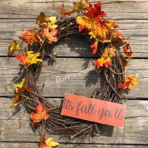 10 Rustic Fall Signs Rustic Fall Decorations Rustic Fall - Etsy