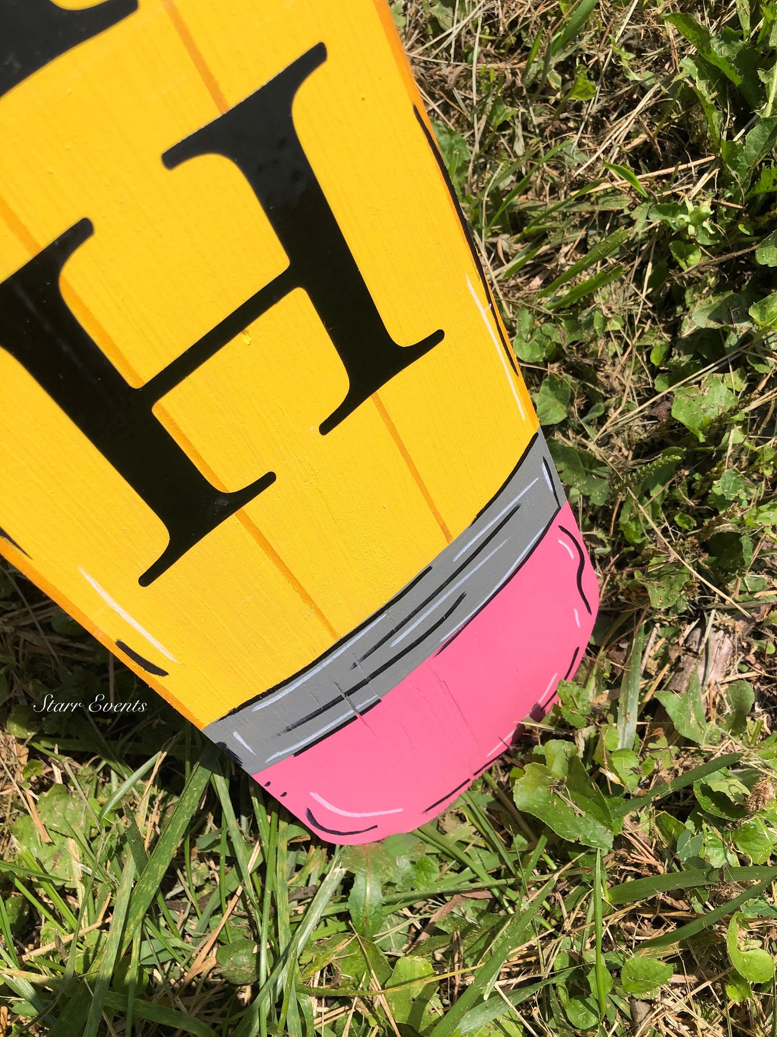 Teacher Signs. Back to School Gifts for Teachers. Vertical Pencil Sign ...