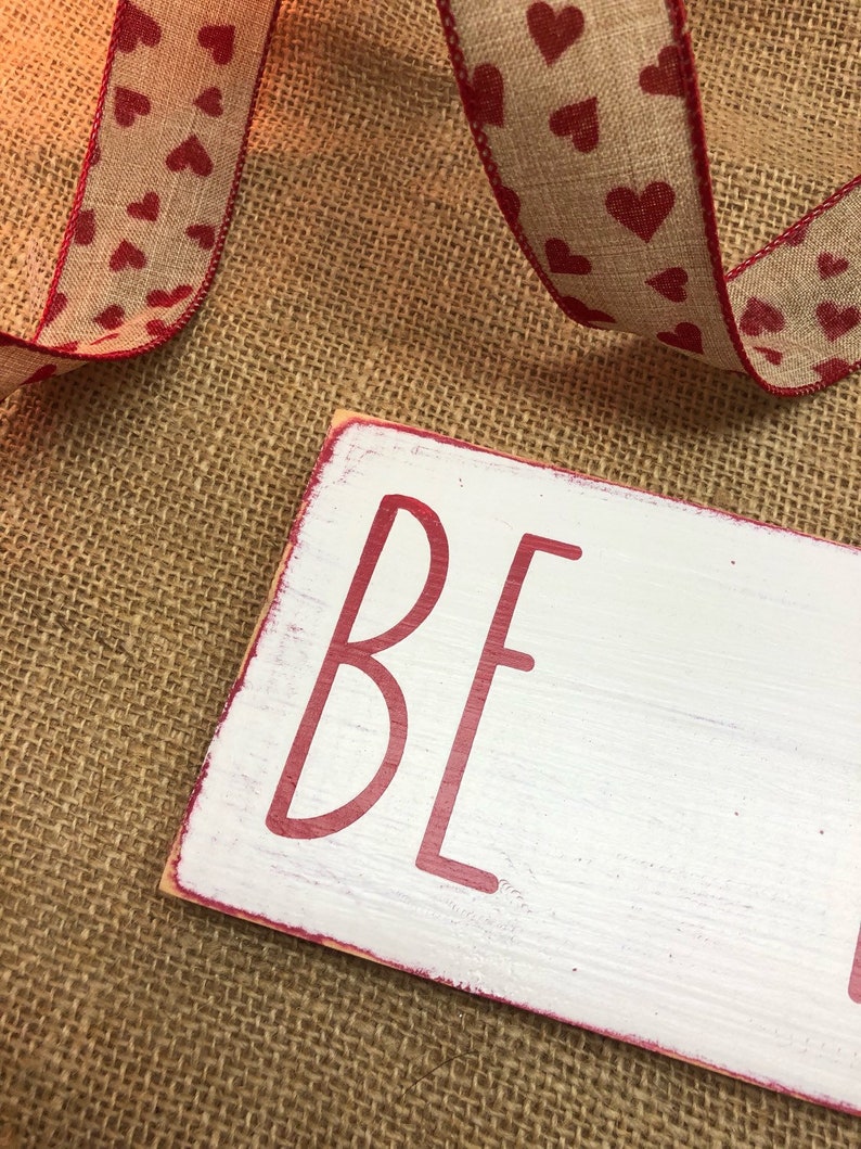 Rustic Be My Valentine Sign Valentine's Day Sign. Rustic Valentine's ...