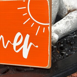 Hello Summer Signs. Rustic Summer Decor. 12" Summer Signs for Your ...