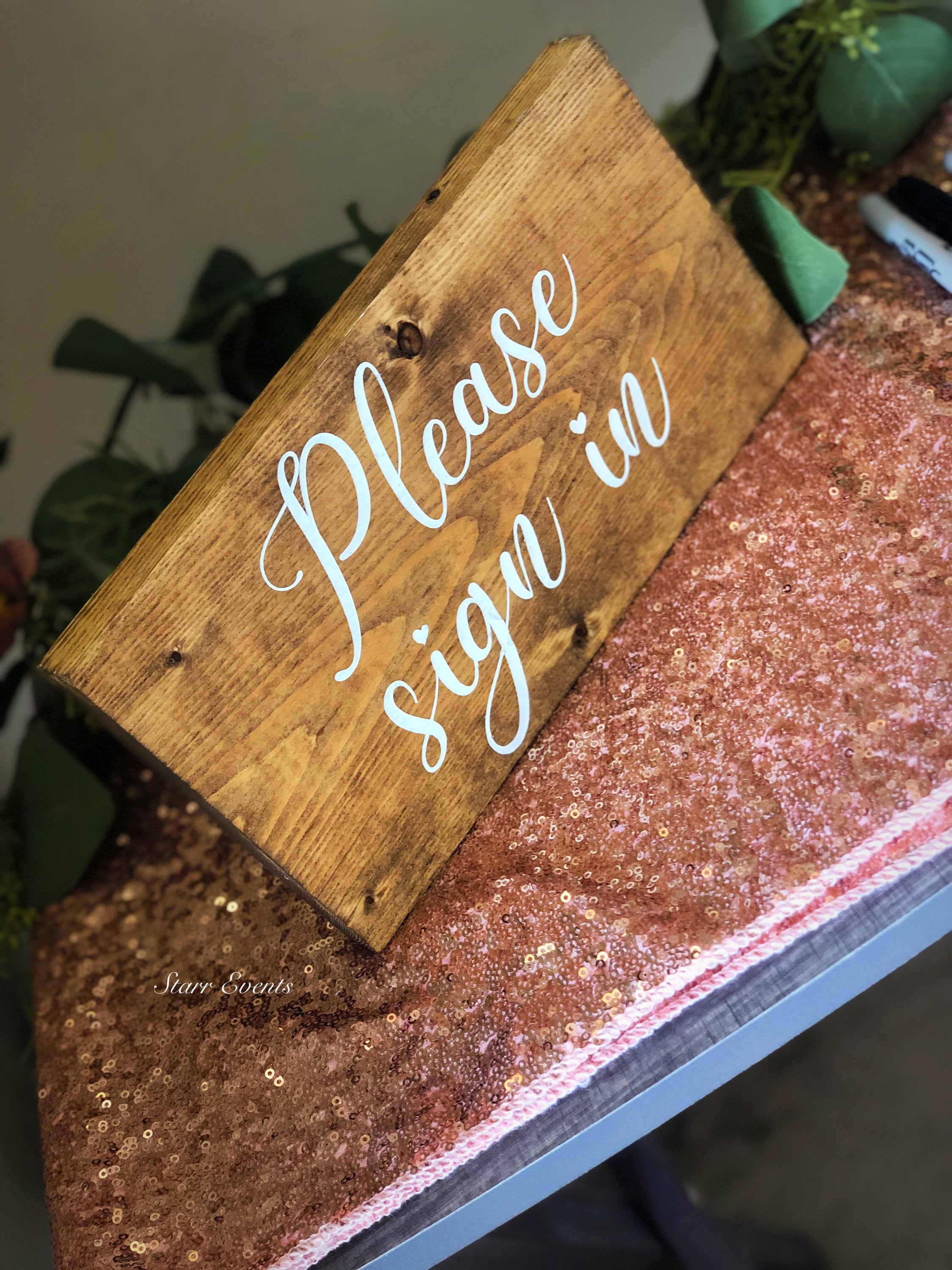 Please sign in sign. Stained Wedding signs. Rustic Wedding | Etsy