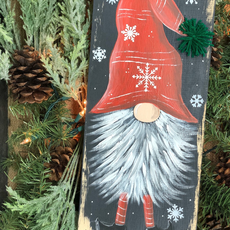 Christmas Gnome Sign - Etsy