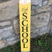 Personalized Teacher Signs. Vertical Pencil Sign. Back to School Gifts ...