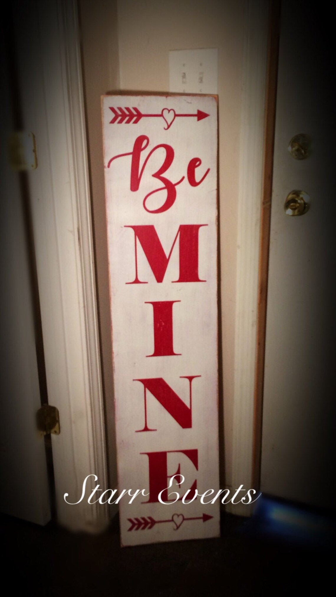 Valentine's Day Sign. Valentine's Day Decorations. - Etsy