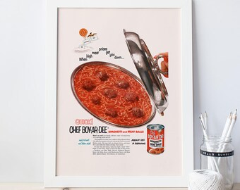 Chef boyardee | Etsy