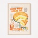RETRO PIE AD Vintage Cooking Ad Mid-century Poster Classic - Etsy Canada