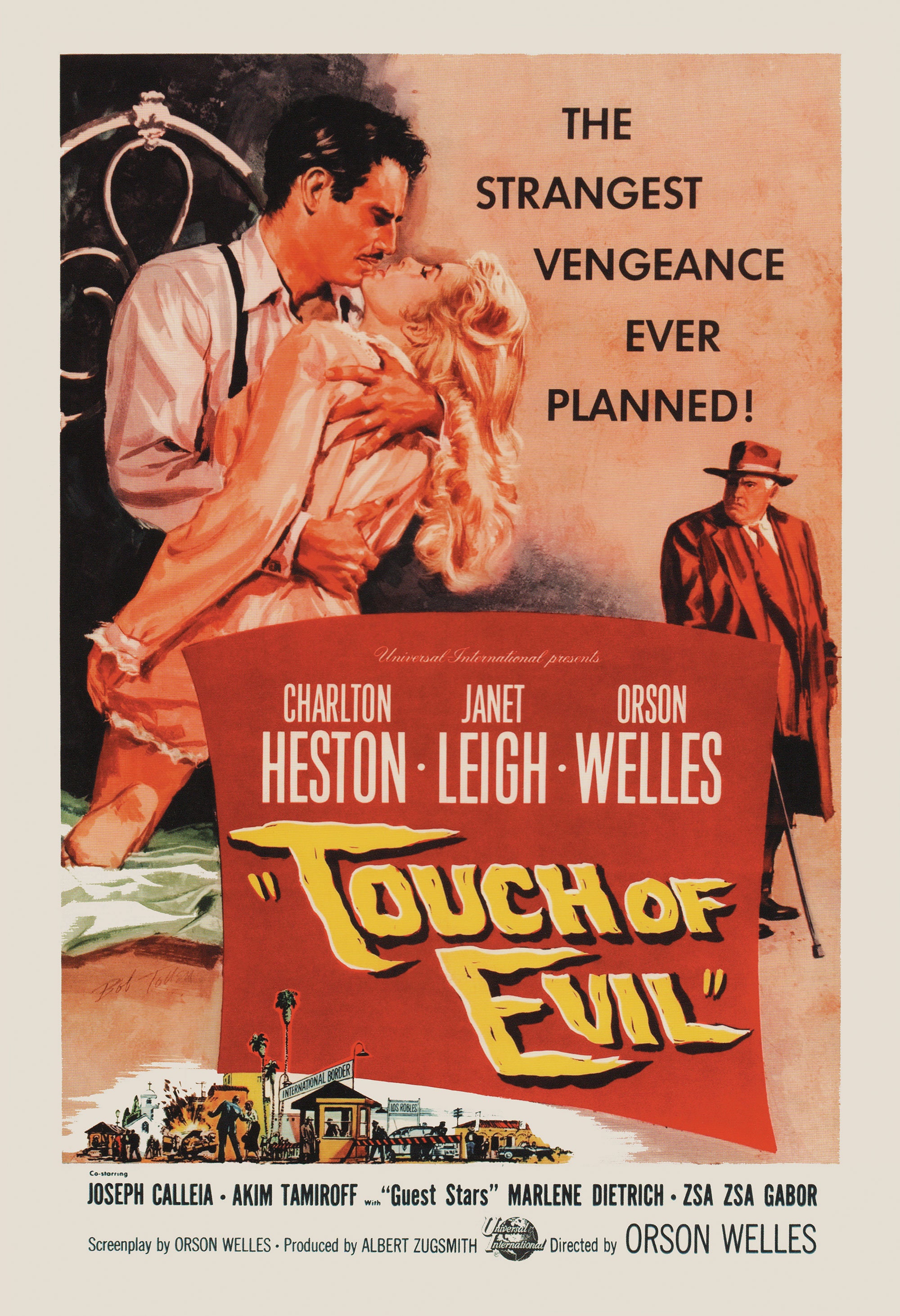TOUCH OF EVIL Movie Poster Orson Wells Movie Poster Retro - Etsy Canada