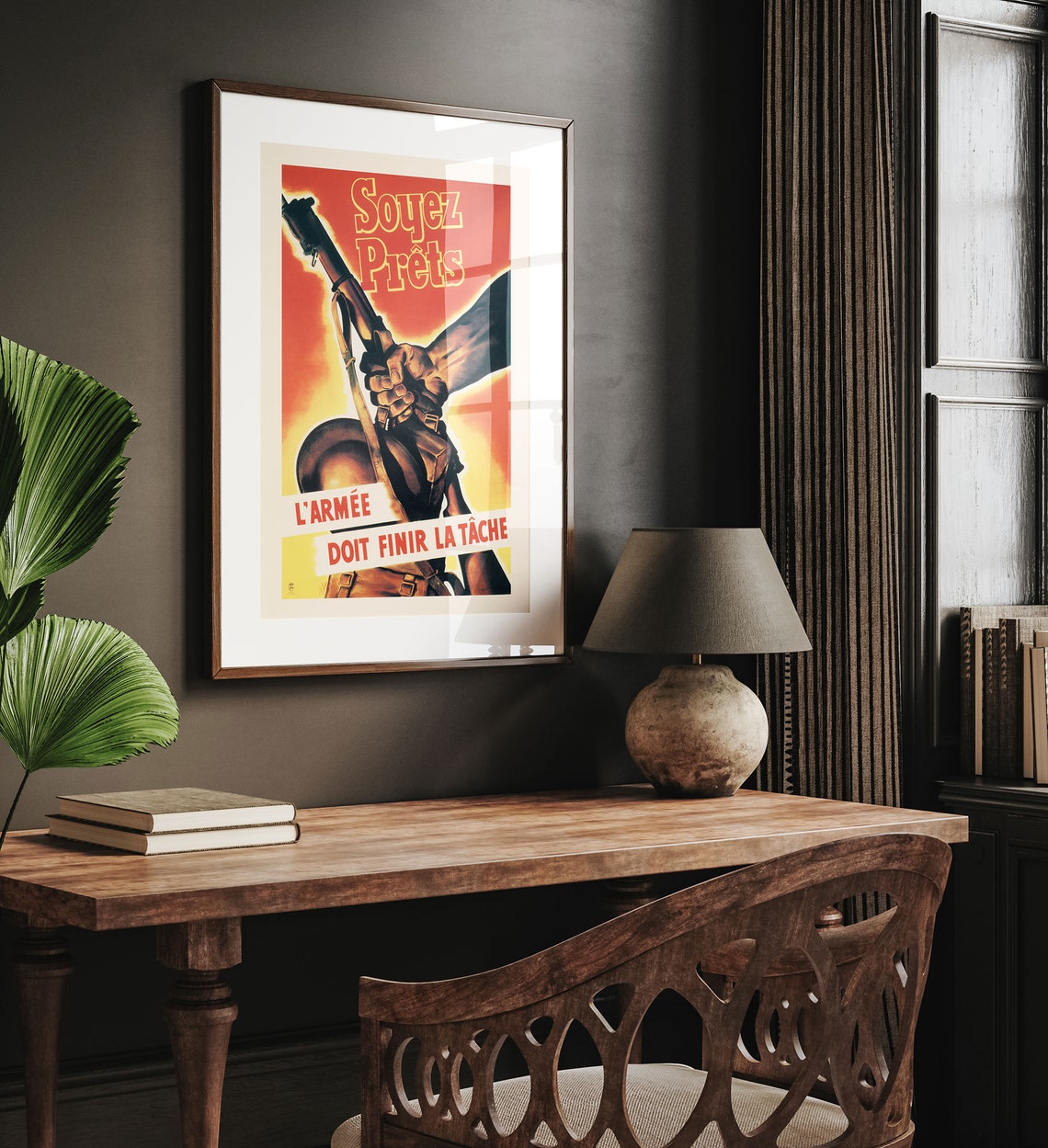 CANADIAN WWI POSTER, Vintage Canadian Army Poster, Vintage French ...