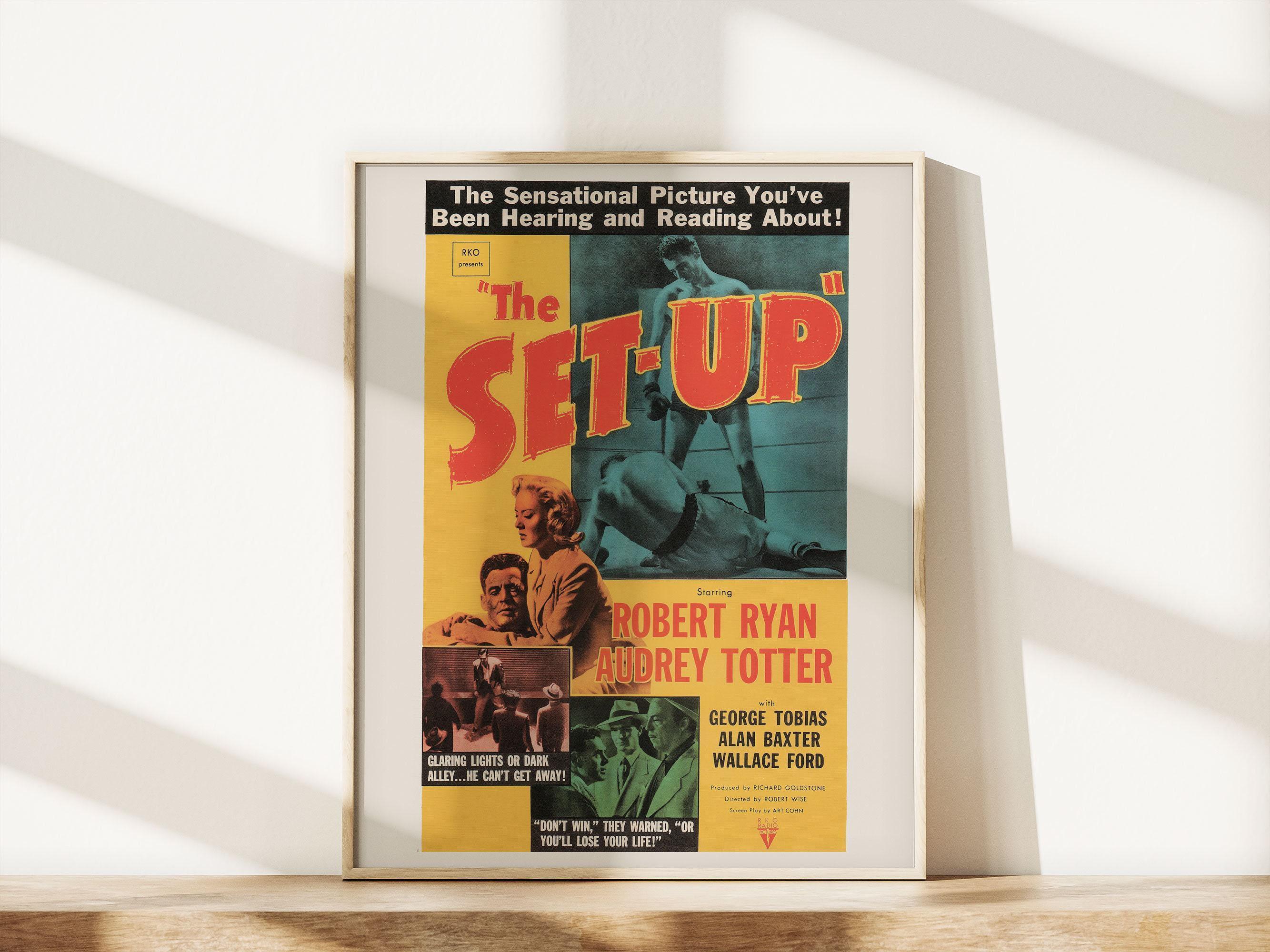 CLASSIC MOVIE POSTER, the Set-up Movie Poster, High Quality ...