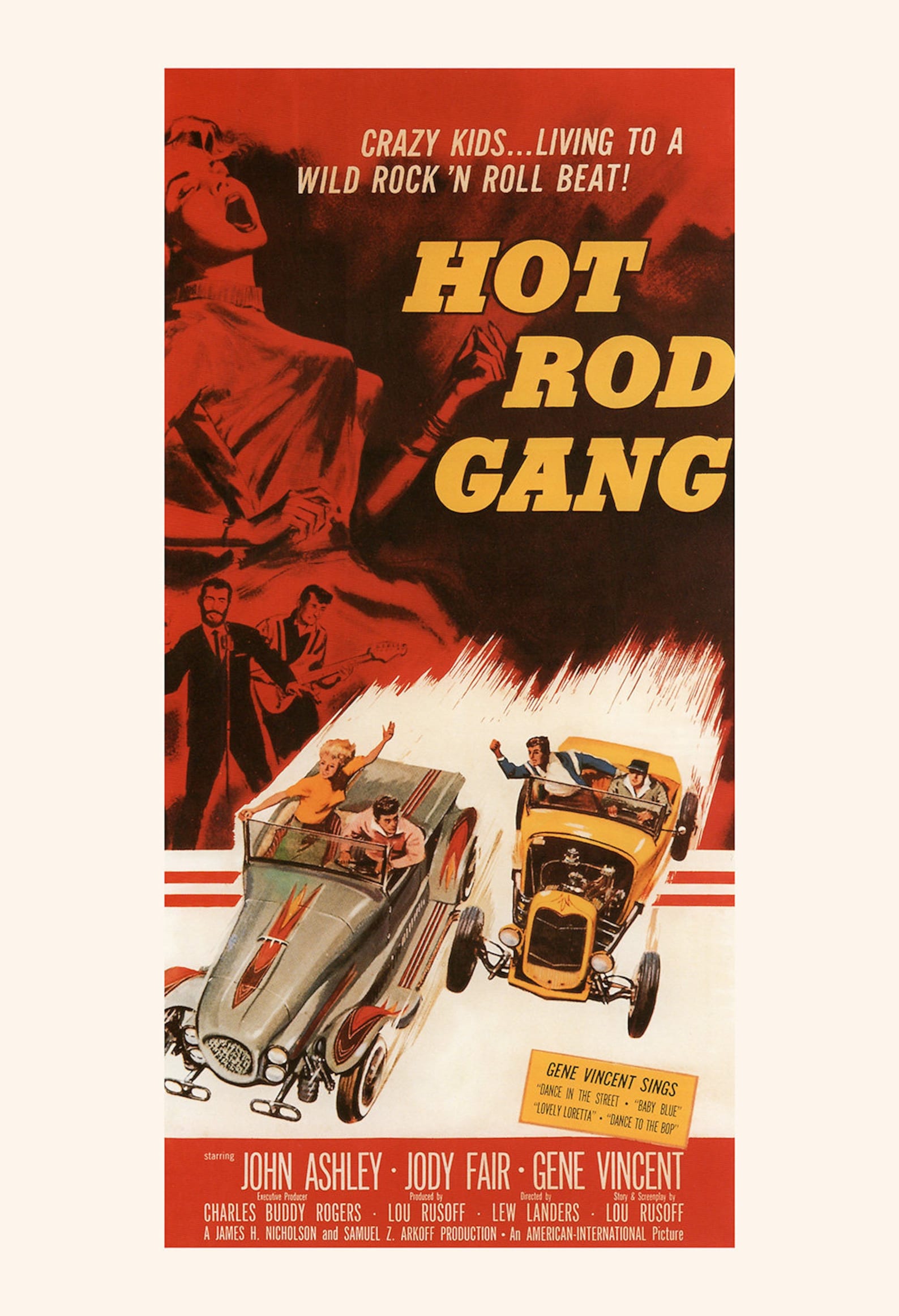 HOT ROD GANG Retro Movie Poster High Quality Reproduction | Etsy