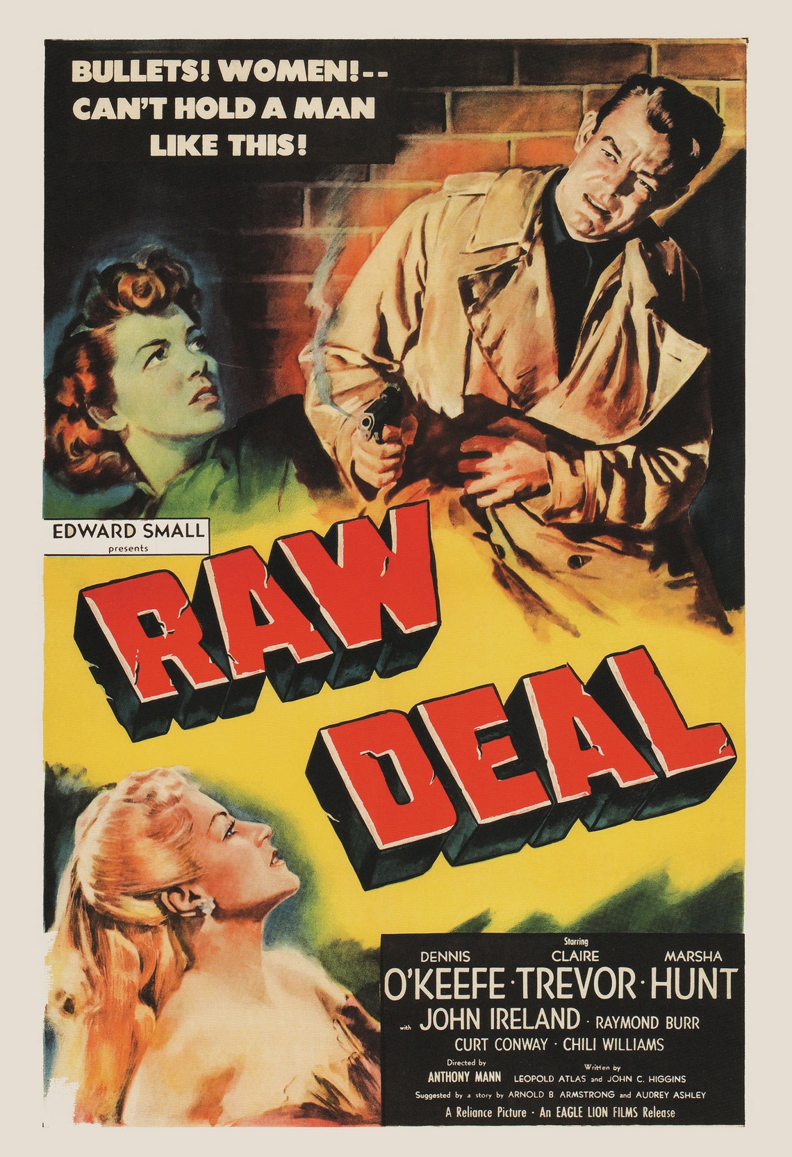 CLASSIC MOVIE POSTER Raw Deal Movie Poster 1940's - Etsy