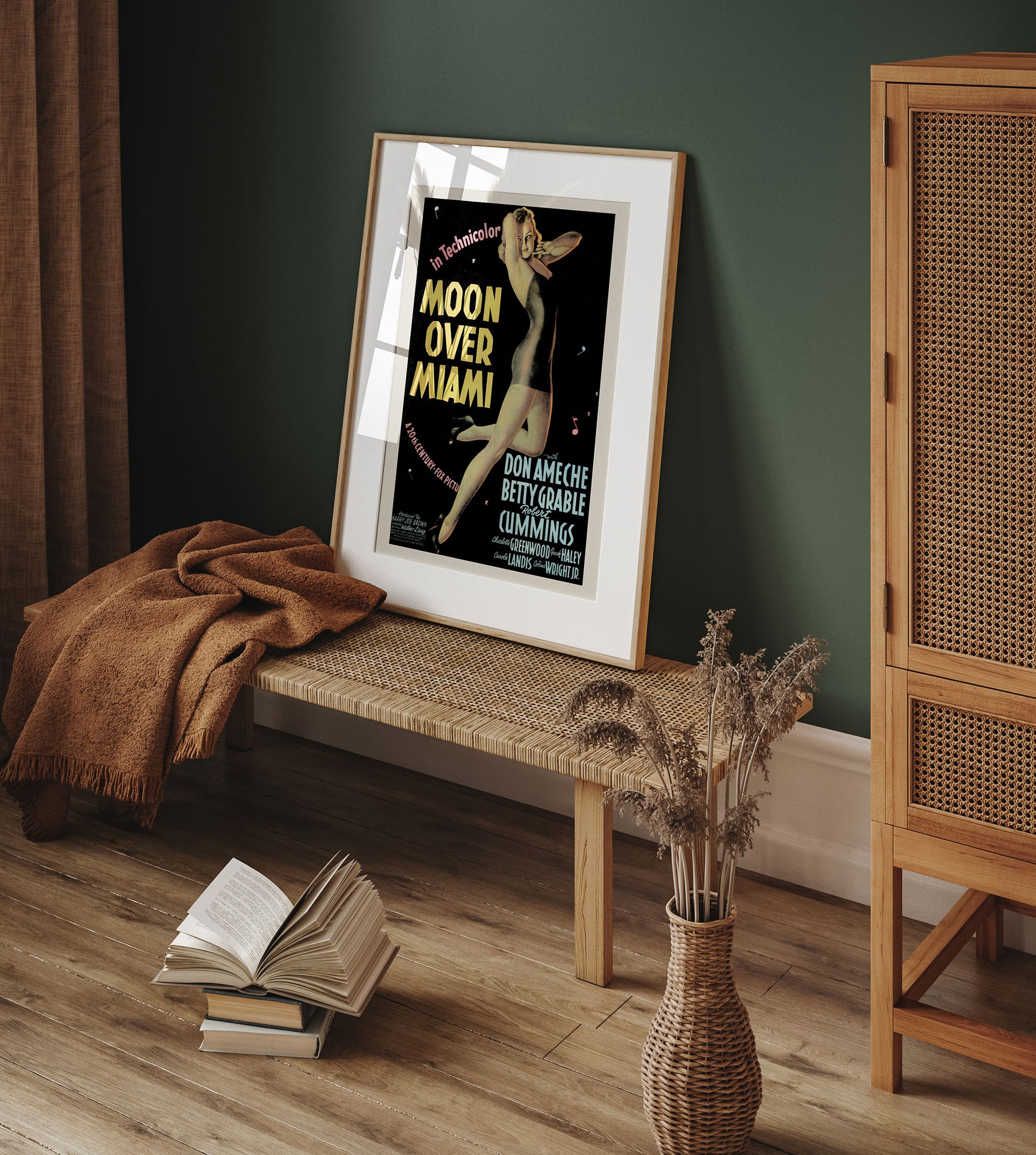 CLASSIC MOVIE POSTER Betty Grable Poster Moon Over Miami - Etsy Canada