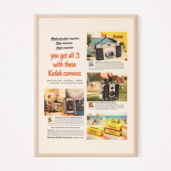 Camera Poster - Etsy