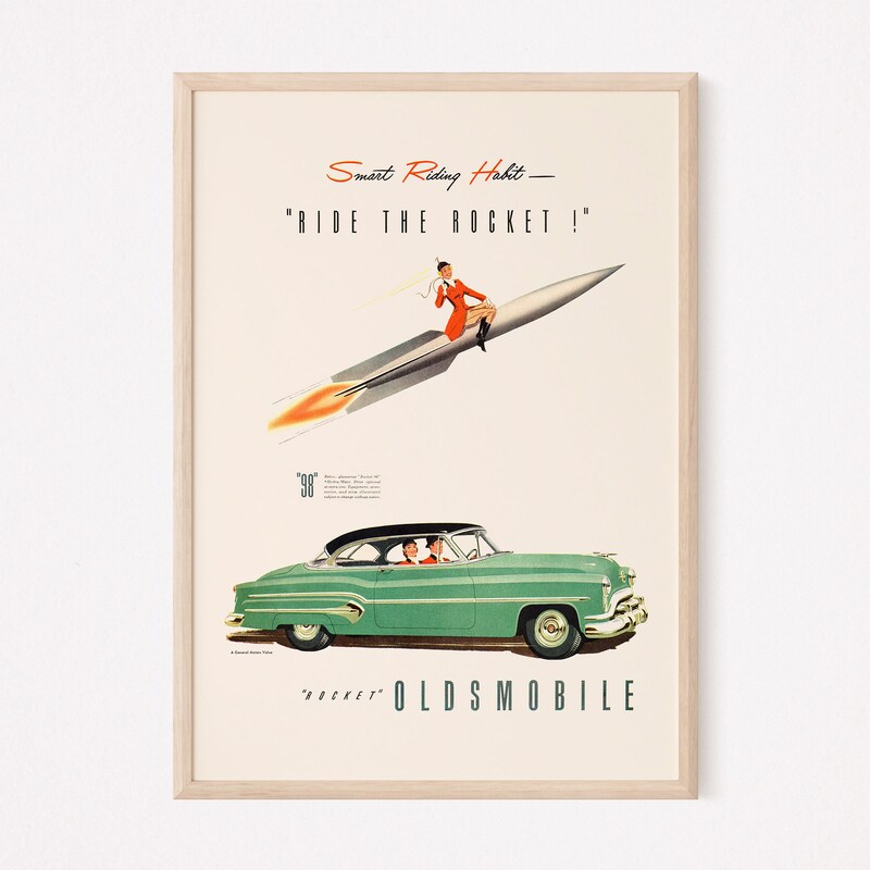 Old Car Posters - Etsy