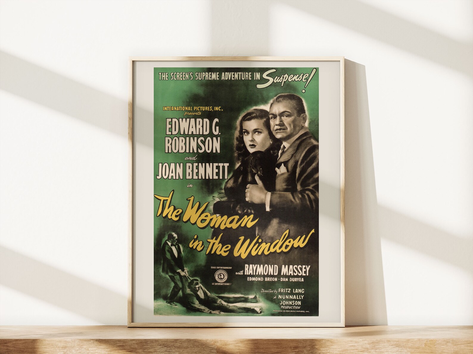 EDWARD G. ROBINSON Movie Poster Classic Movie Poster Film - Etsy Canada