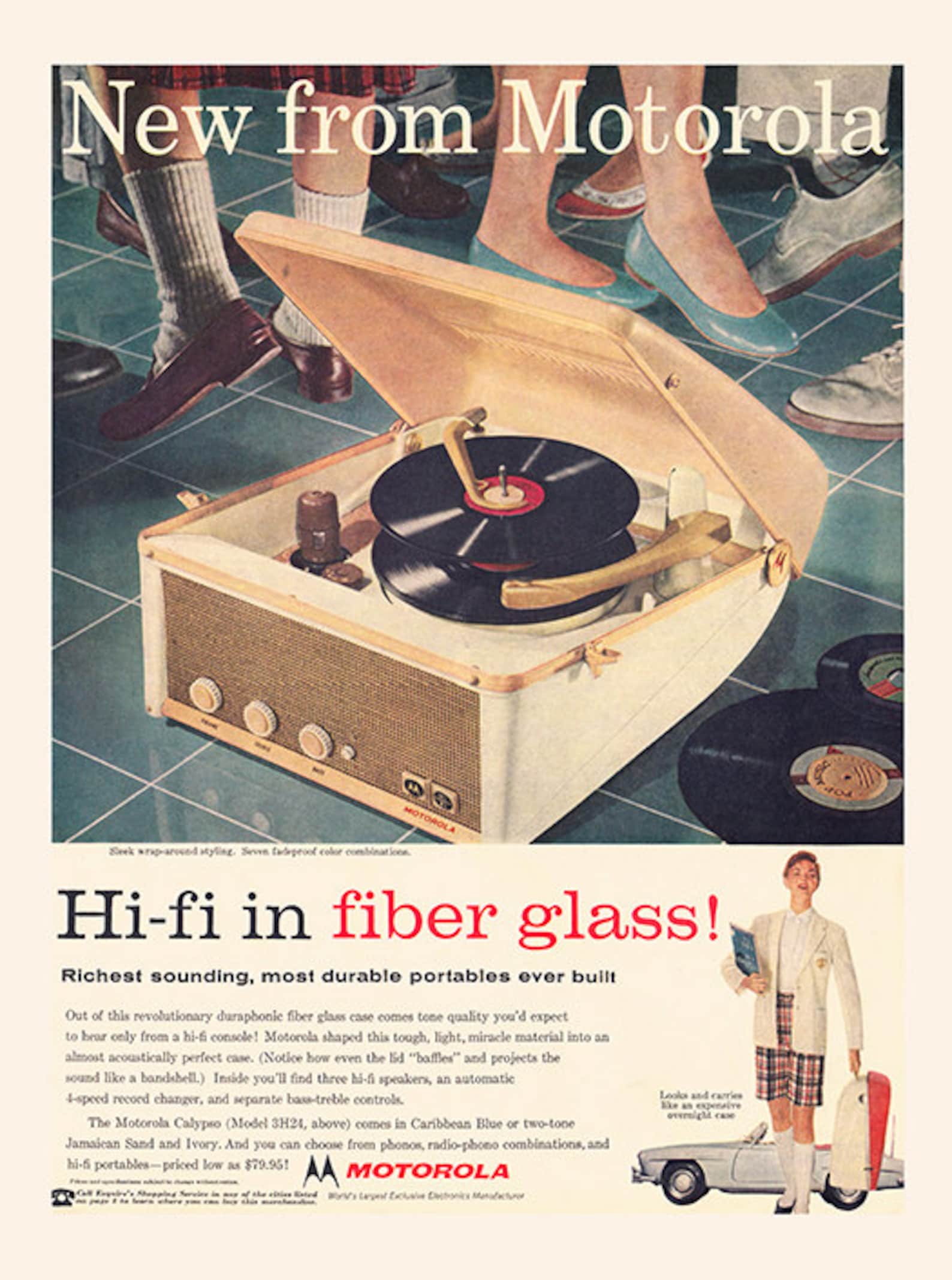 VINTAGE RECORD PLAYER Ad Retro Lp Record Ad Vintage Mad | Etsy