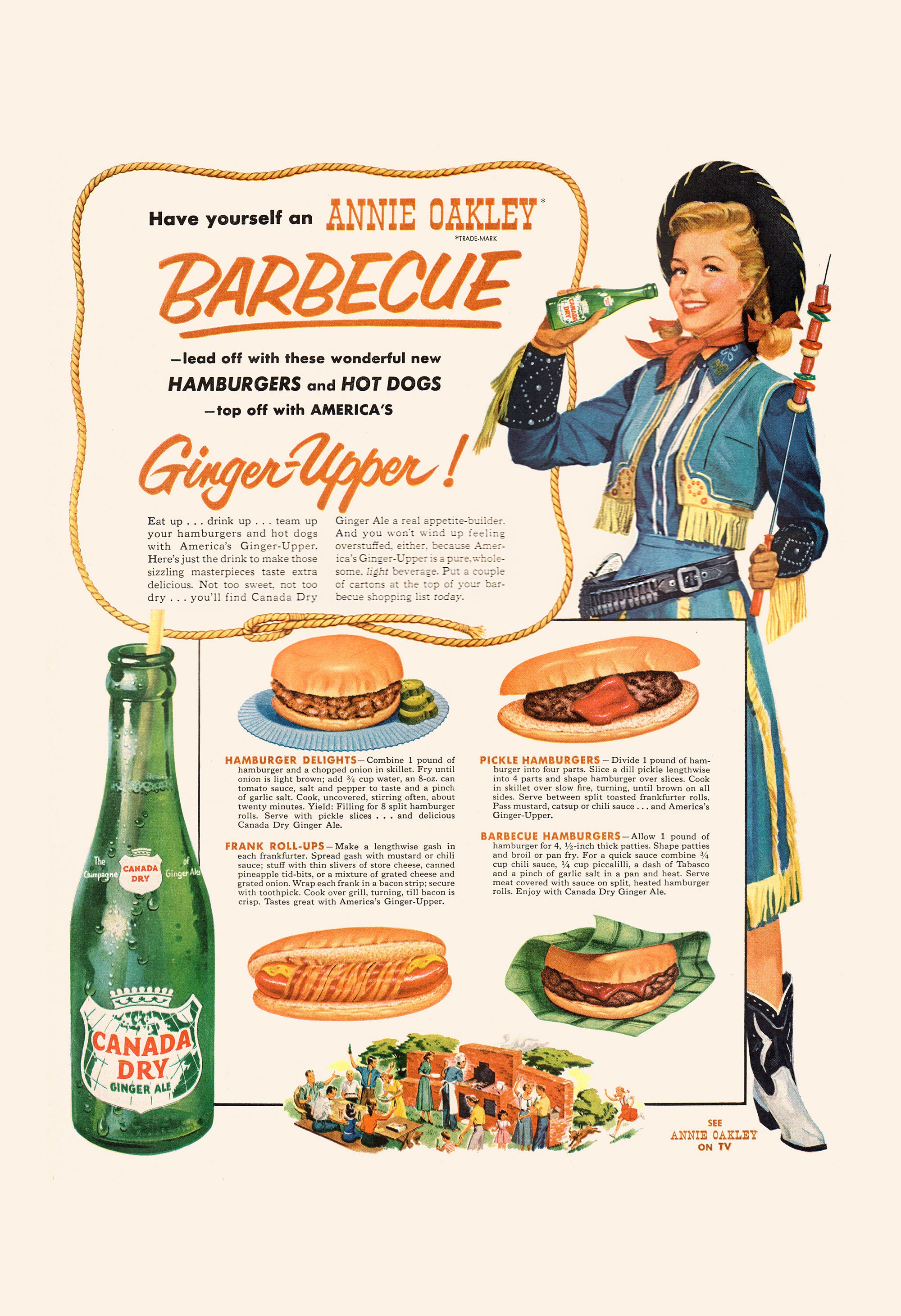 VINTAGE GINGER ALE Ad Retro Mid-century Ad Vintage Kitchen - Etsy Canada