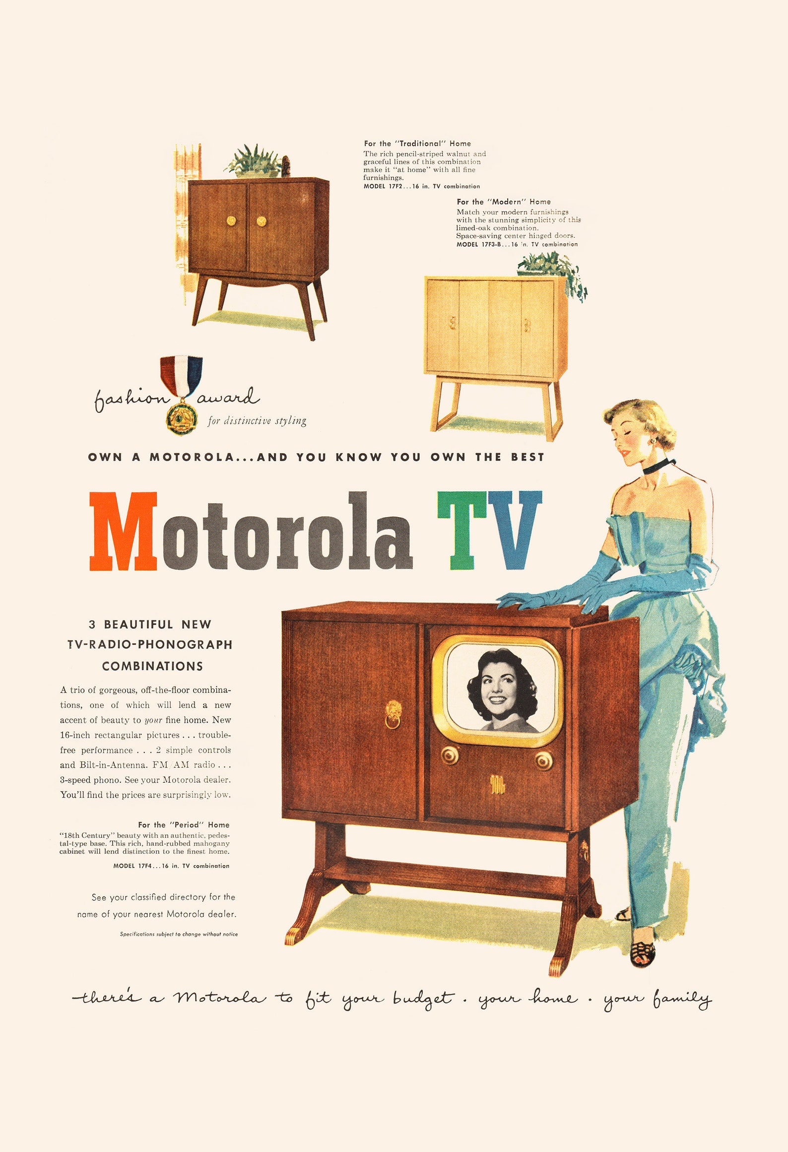 RETRO TV AD, Retro Television Ad, Vintage Style Poster Retro Television ...